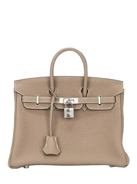 FWRD RENEW Hermes Birkin 25 Handbag - Etoupe
