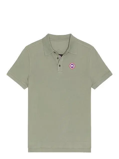 Canada Goose Beckley Polo In Sage - Sagebrush