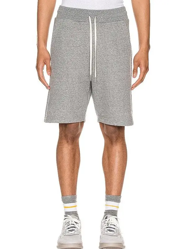 John Elliott Crimson Heavyweight Terry Shorts - Dark Grey