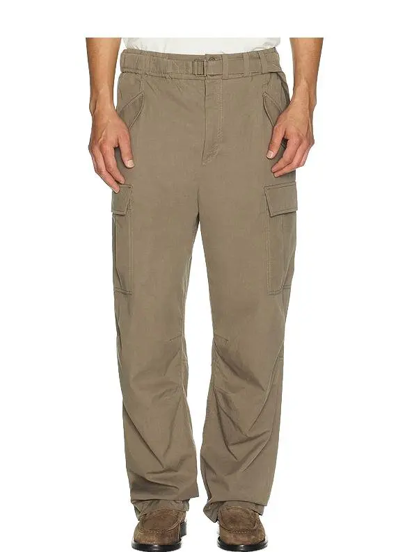 Simkhai Garrett Wide Leg Cargo Pants - Faded Olive