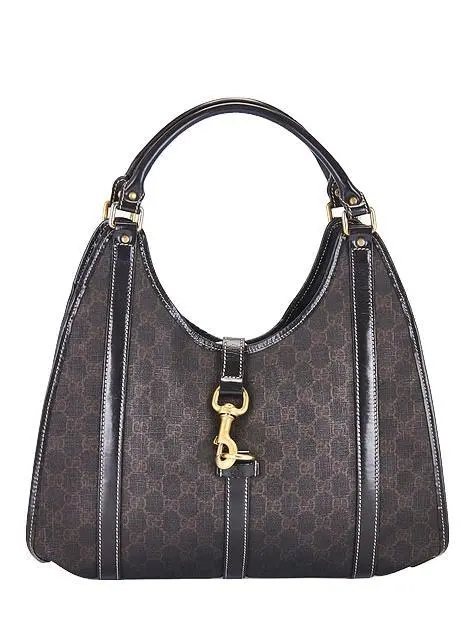 FWRD RENEW Gucci Joy Bardot Hobo Bag - Brown