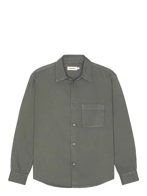 FRAME Modern Shirt In Blue - Old Blue