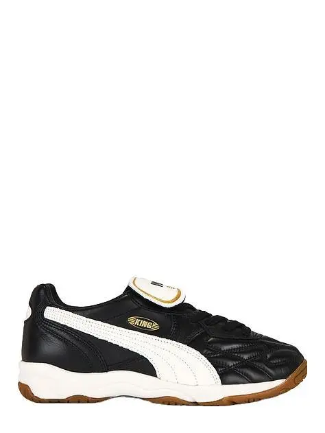PUMA King Indoor Sneaker - Puma Black & Warm White