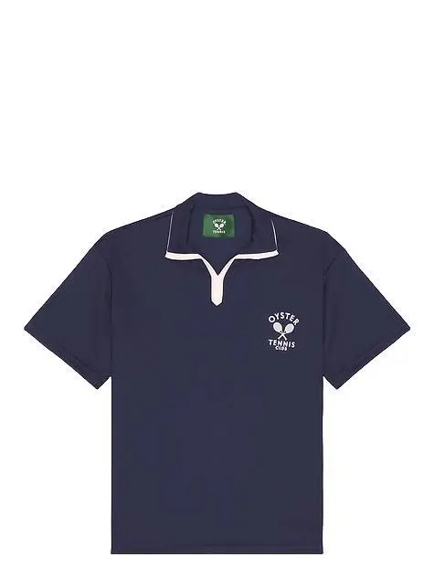 OYSTER Otc On Court & Off Court Polo - Navy