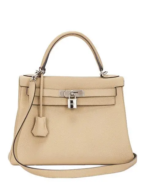 FWRD RENEW Hermes Togo Kelly 28 Handbag - Trench