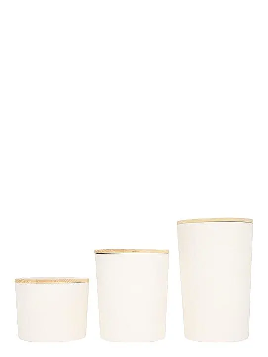 HAWKINS NEW YORK Essential Storage Containers Set Of 3 - Ivory