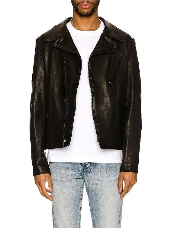 SCHOTT Raven Lambskin Perfecto Jacket - Black