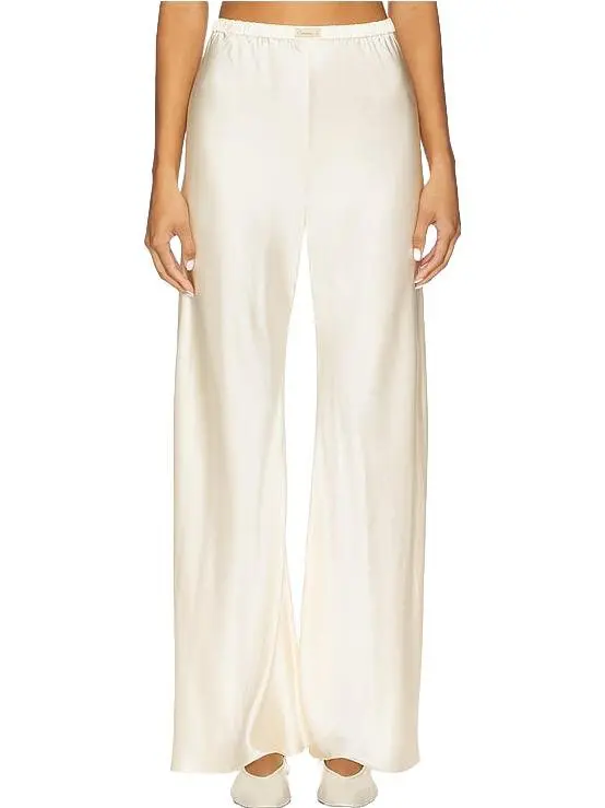 Comme Si Bias Cut Pant - Cream