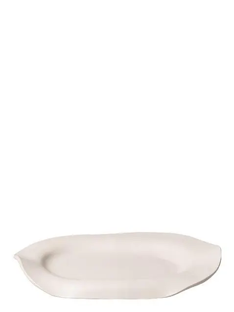 SIN Manta Oval Platter - Alabaster
