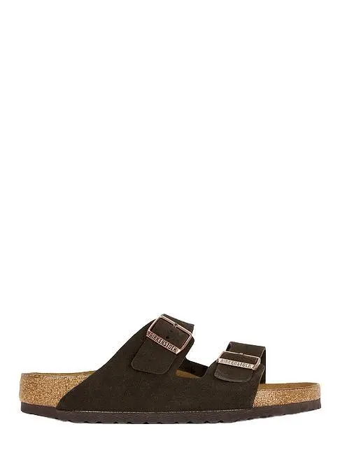 BIRKENSTOCK Arizona Soft Foot Bed Sandals - Mocha