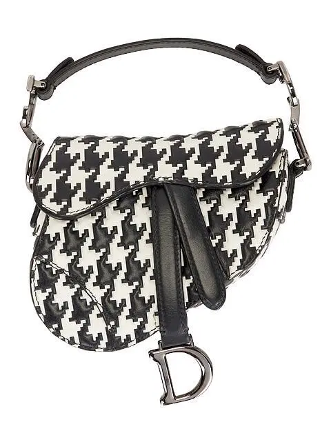 Null Dior Saddle Bag - Black