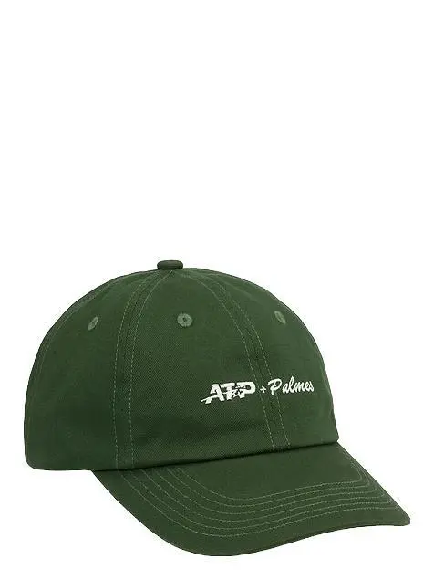 PALMES X Atp 6-panel Cap - Dark Green