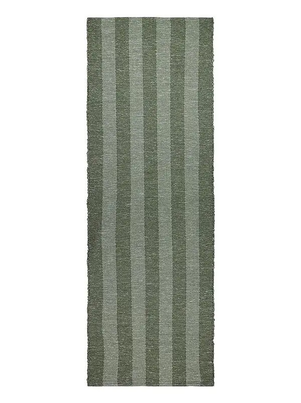 HAWKINS NEW YORK Essential Floor Runner Rug - Olive