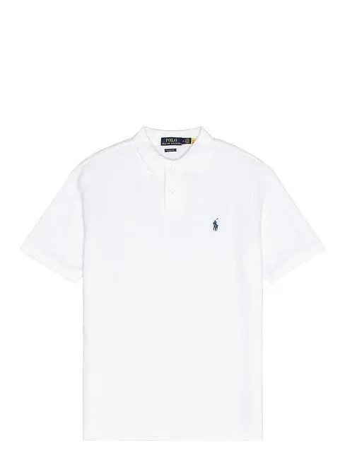 Polo Ralph Lauren Classic Fit Mesh Polo - White