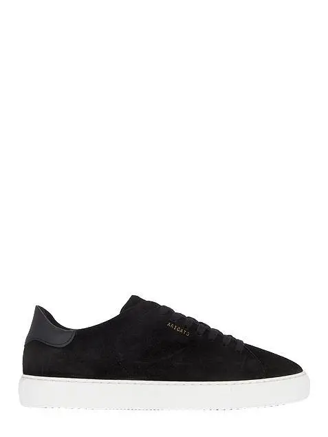Axel Arigato Clean 90 Suede Sneakers - Black & White