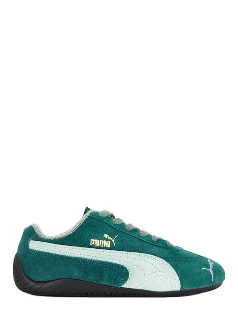 PUMA Speedcat The Neverworn V Sneaker - Dark Myrtle & Green Moon