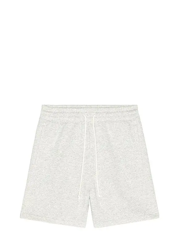 SKIMS Fleece Short - Light Heather Grey