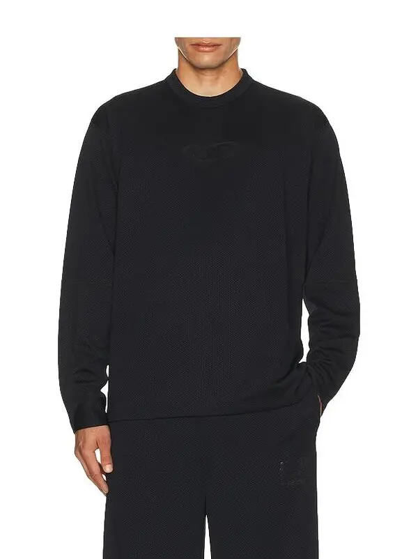 MAISON MARGIELA X Salomon Long Sleeved Top In Black - Washed Black