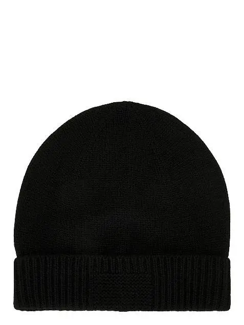 Guest In Residence Ribbed Cuff Beanie - Black