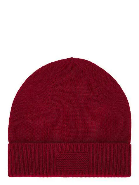 Guest In Residence Rib Cuff Beanie - Ruby