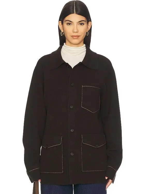 Guest In Residence Industry Jacket - Burnt Cocoa & Almond