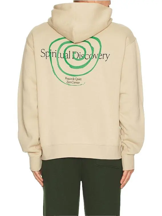 MUSEUM OF PEACE & QUIET Spiritual Discovery Hoodie - Taupe