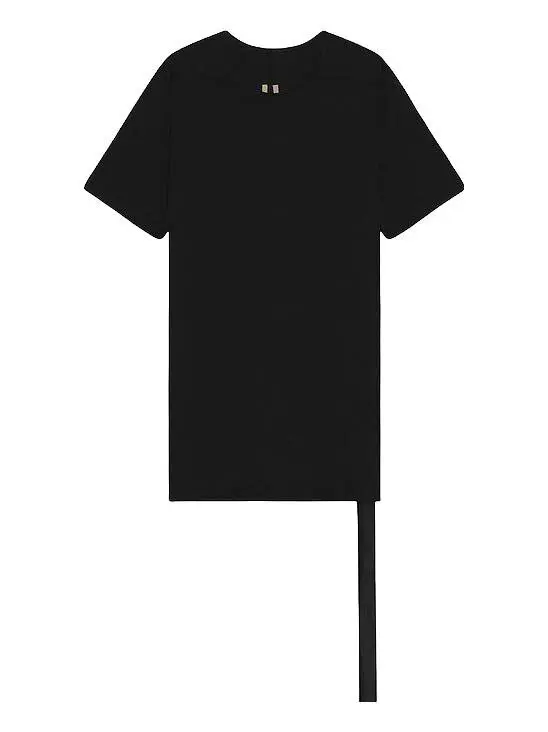 Rick Owens Level T-shirt In White - Black
