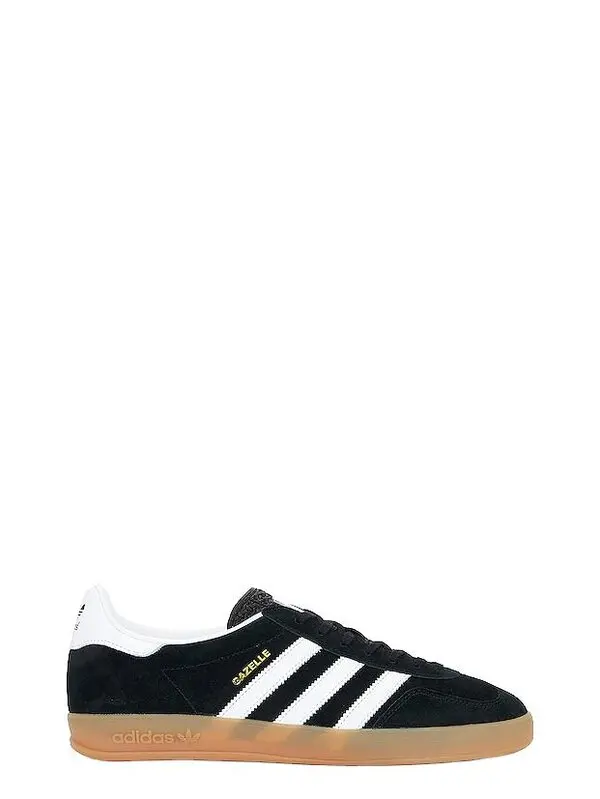 Adidas Originals By Alexander Wang Gazelle Indoor - Core Black  White  & Gum 2