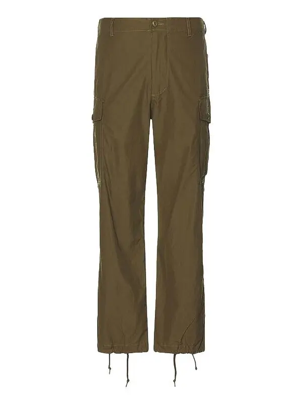 BEAMS Mil 6 Pockets 80/3 Rip Stop Pant - Olive