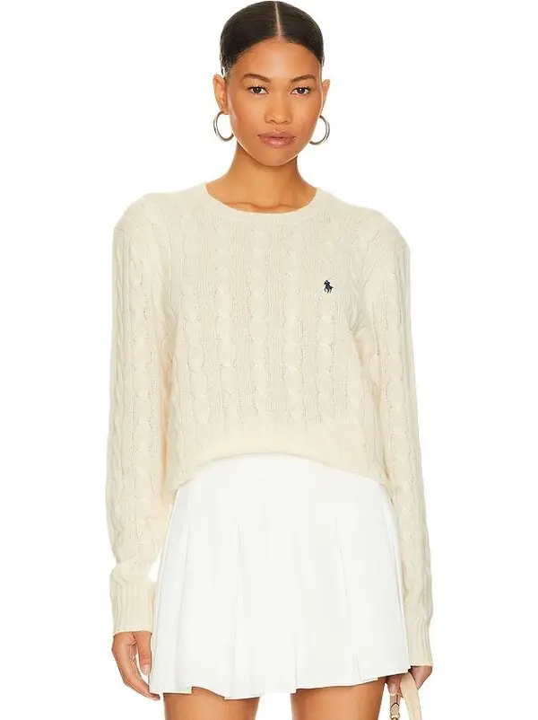 Polo Ralph Lauren Cable Knit Sweater - Andover Cream