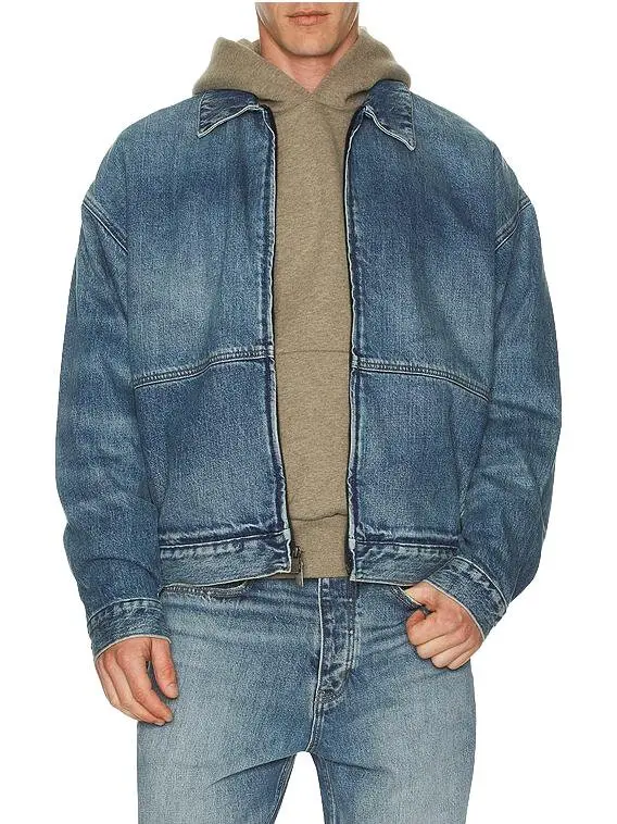 Fear Of God Denim Trucker Jacket - Classic Blue