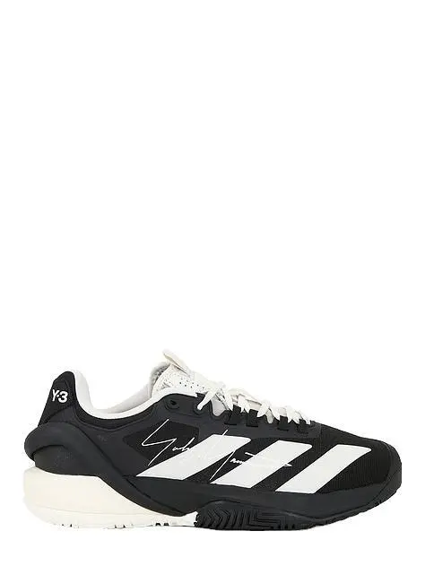 Y3 Tennis Capsule Adizero Cybersonic 2 Sneaker - Black & Orbit Grey