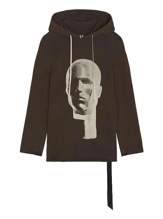 Rick Owens Peter Hoodie - Dark Dust & Pearl