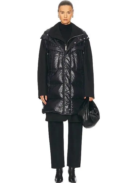 FWRD RENEW Hermes Puffer Coat - Black