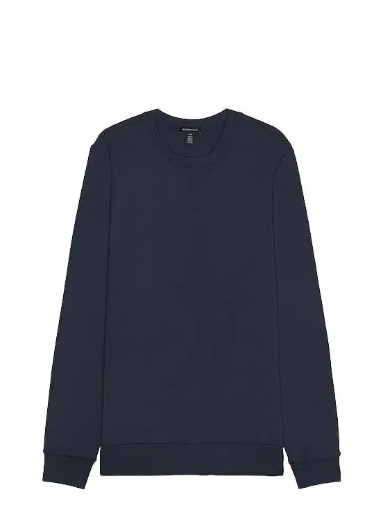 Beyond Yoga Always Beyond Pullover Crew - Nocturnal Navy