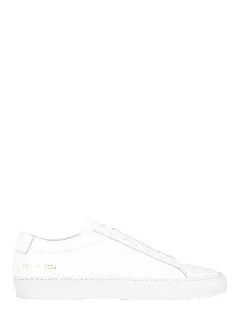 COMMON PROJECTS Original Leather Achilles Low - White