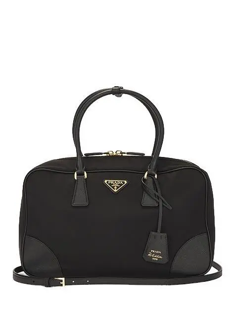 FWRD RENEW Prada Niryu Tote Bag - Black