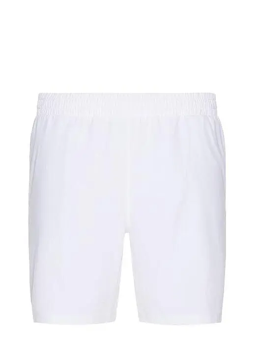 Beyond Yoga Pivotal Performance Lined Short - True White