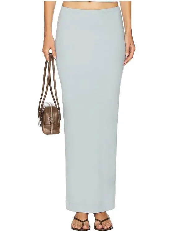 Eterne Emma Skirt - Dusty Blue