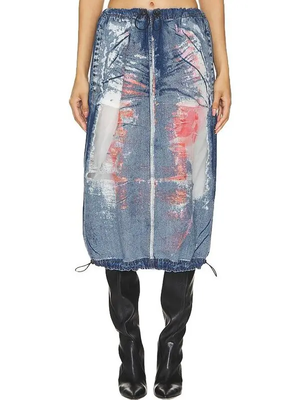 DIESEL Mirtow Skirt - Denim