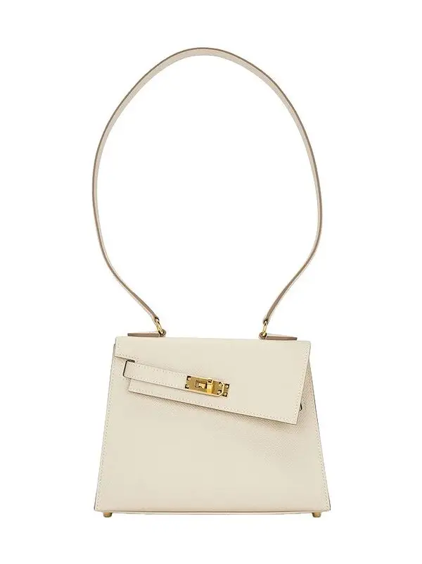 FWRD RENEW Hermes Epsom Kelly En Desordre 20 Handbag - Craie