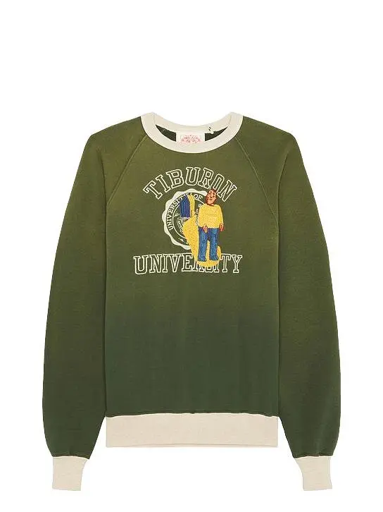 SAMUEL ZELIG Tiburon Crewneck - Green
