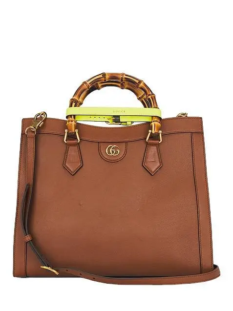 FWRD RENEW Diana Handbag - Brown