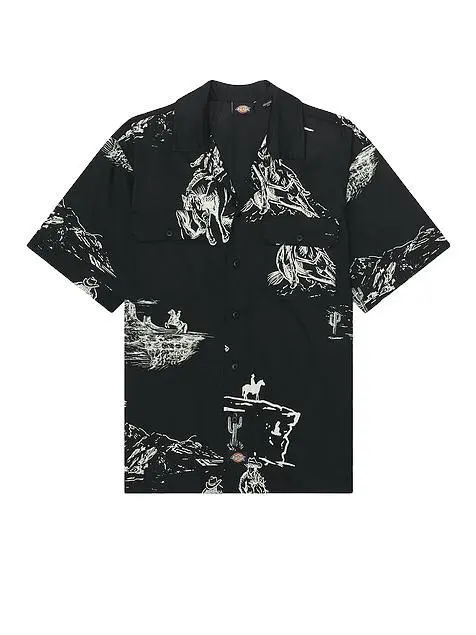Dickies Savage Work Short Sleeve Shirt - Black