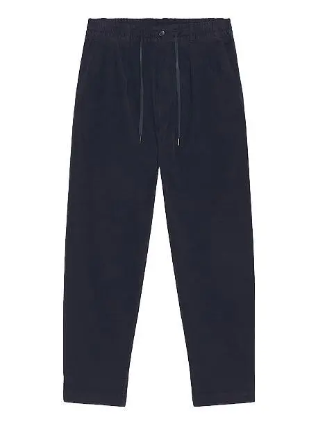 Polo Ralph Lauren Garment Dyed Corduroy Prepster Pleated Pant - Collection Navy