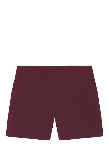 Beyond Yoga Long Run 7 Unlined Short - Deep Maroon