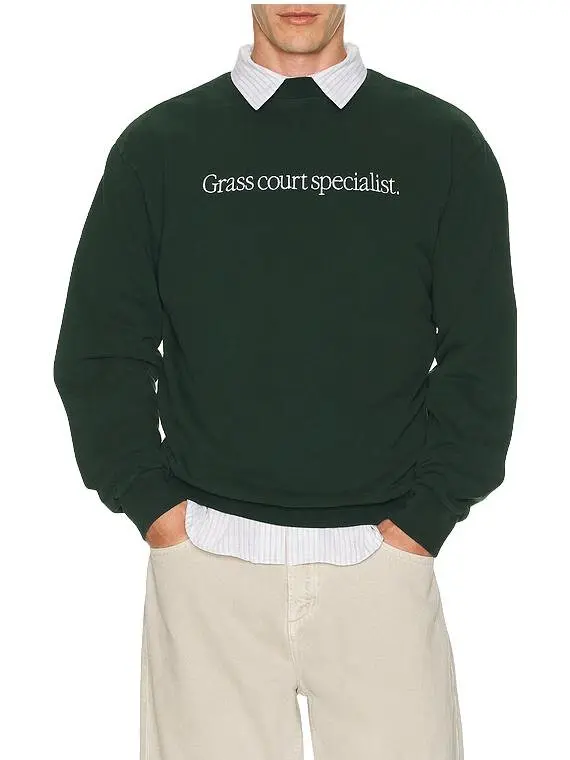 OYSTER Specialist Crewneck - Forest Green