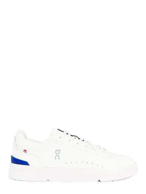 On The Roger Advantage Tennis Shoe - White & Indigo