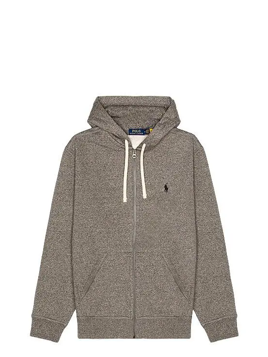 Ralph Lauren Fleece Full-zip Hoodie - Alaskan Heather