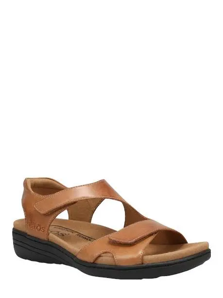 TAOS Serene Ankle Strap Sandal - Caramel